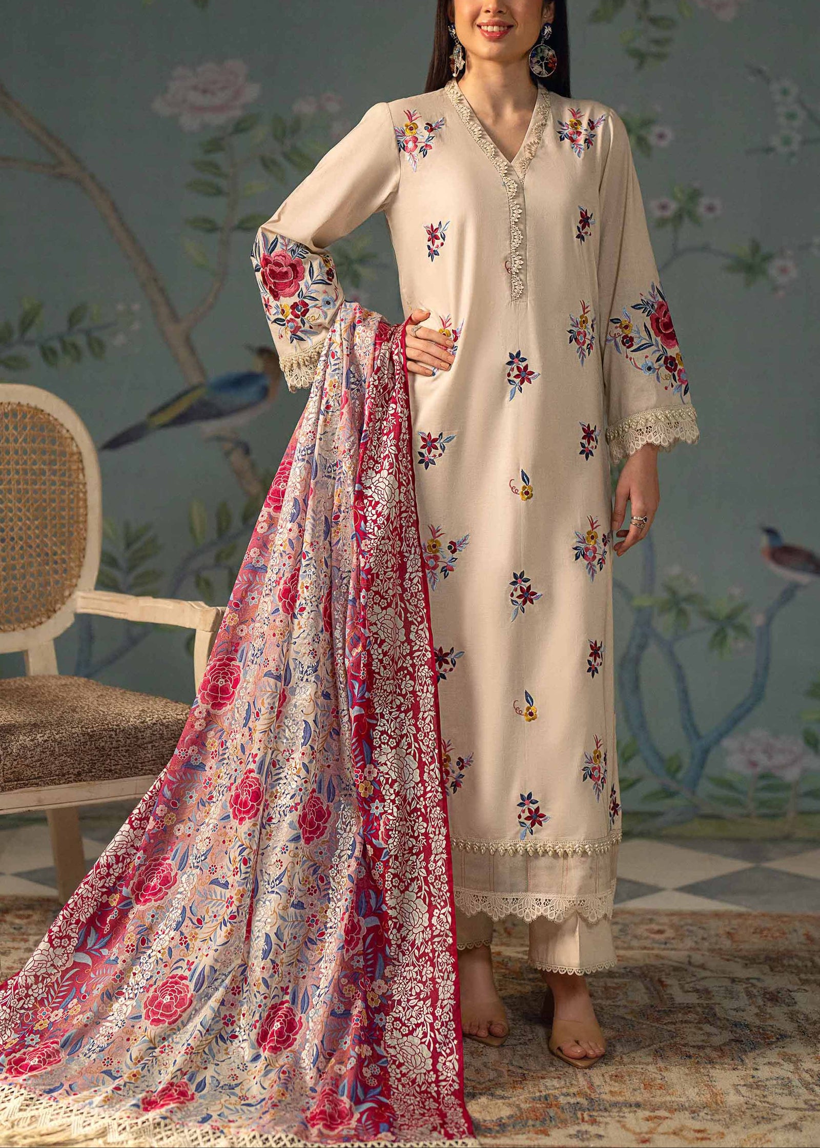 Lawn Clothing | Printed Lawn | Chicken Kari Lawn Dresses - gracestore.pk