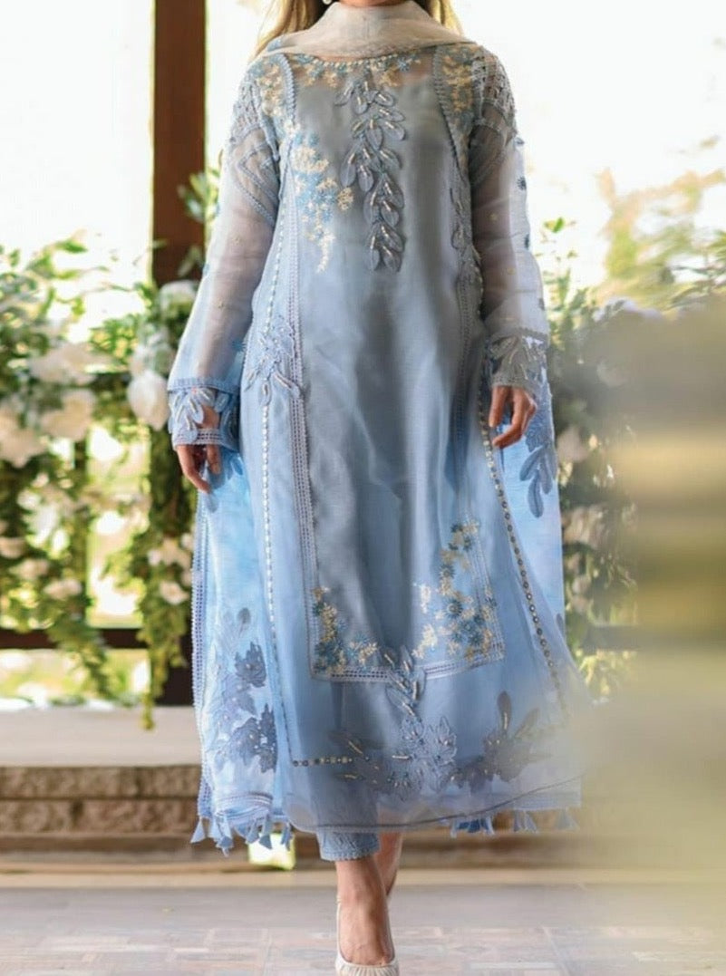 Organza | Printed organza | Embroidered Organza | Silk Organza ...